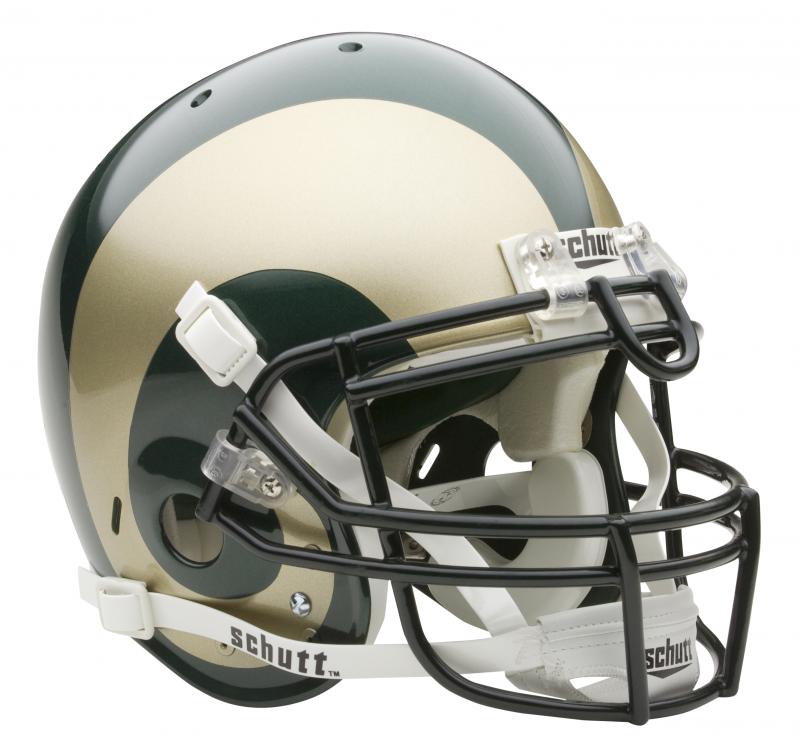 Colorado State Rams Full Size Authentic Helmet by Schutt | Sports ...