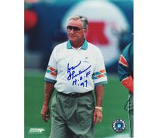 Don Shula Miami Dolphins 8x10 #301 Autographed Photo signed with "HOF ...