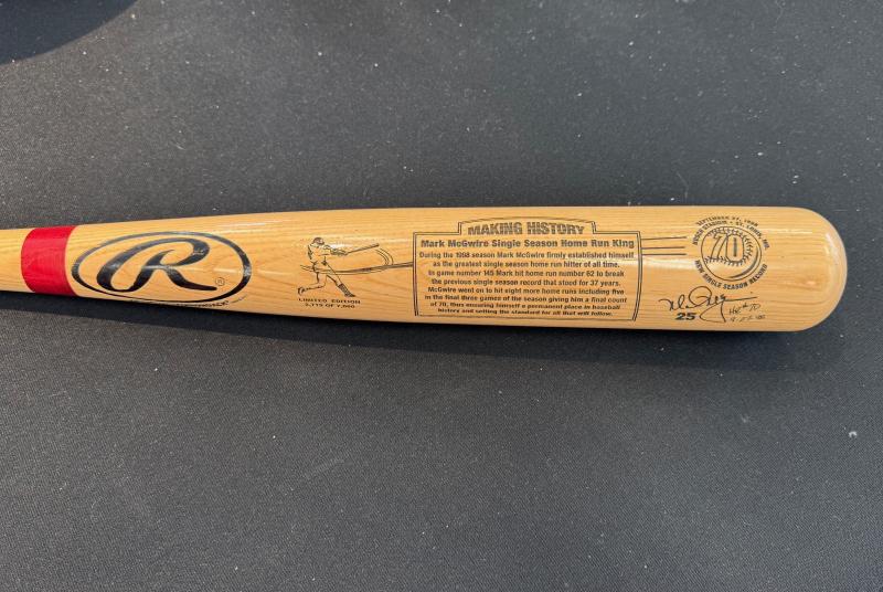 Mark McGwire Bat | Sports Memorabilia!
