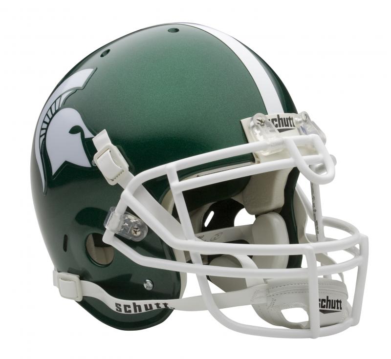 Michigan State Spartans Full Size Authentic Helmet by Schutt | Sports ...