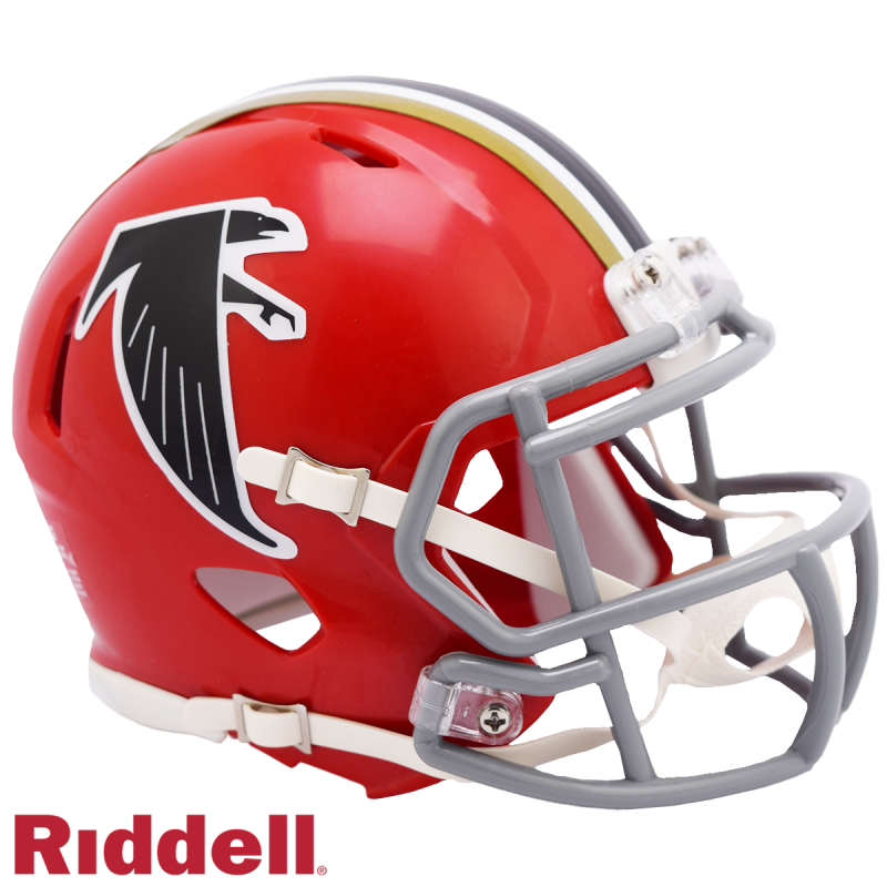Atlanta Falcons 1966-69 Throwback Mini Speed Helmets | Sports Memorabilia!