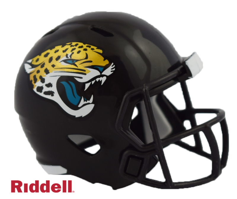 Jacksonville Jaguars Pocket Pro Helmet by Riddell | Sports Memorabilia!