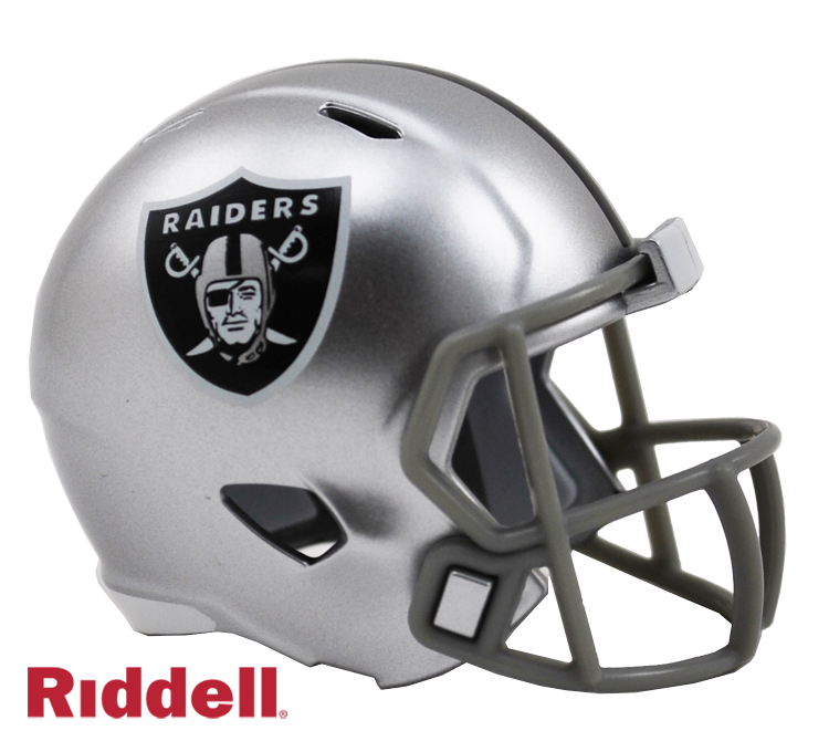 Las Vegas Raiders Pocket Pro Helmet by Riddell | Sports Memorabilia!