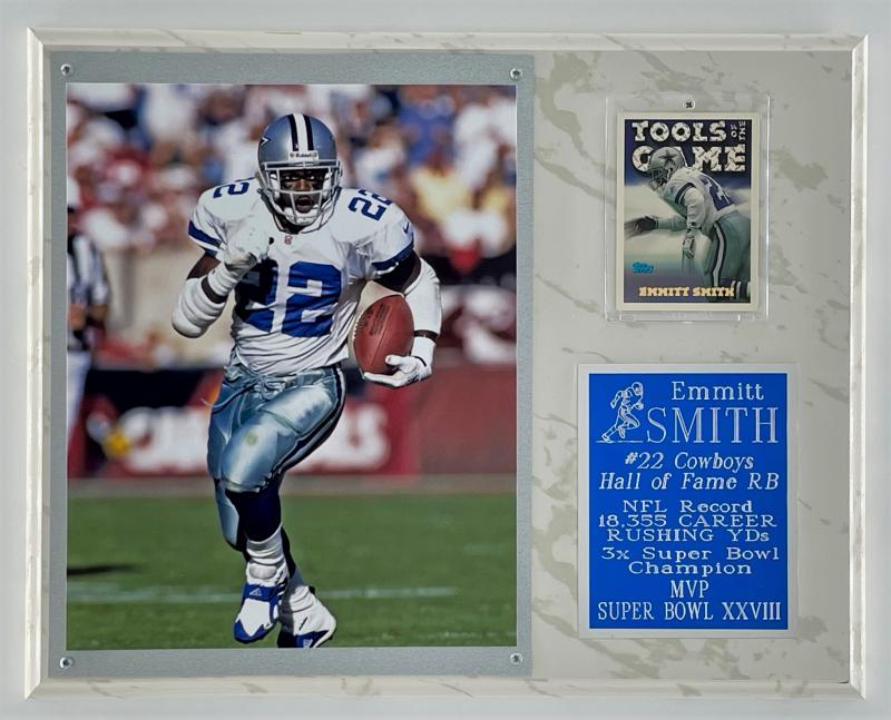 Emmitt Smith Plaque | Sports Memorabilia! Emmitt Smith Plaque | Sports Memorabilia!