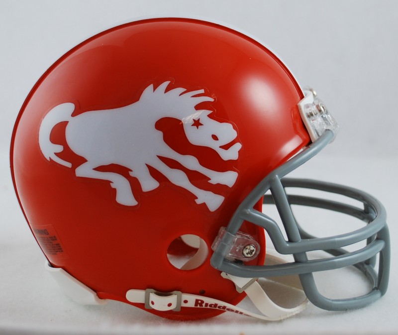 Denver Broncos 1962-65 Throwback Replica Mini Helmet - Login for SALE ...